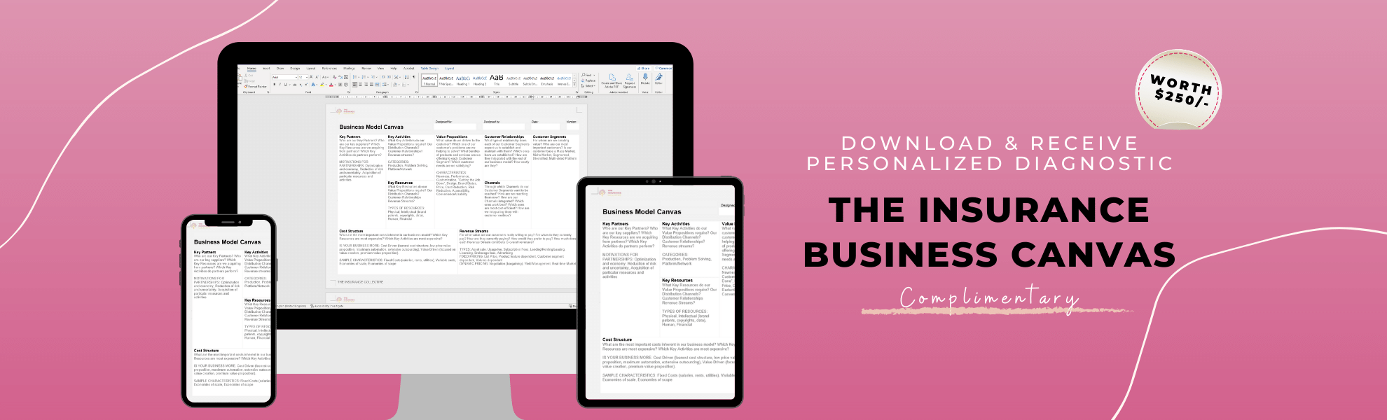 Download Business Canvas • The Insurance Collective